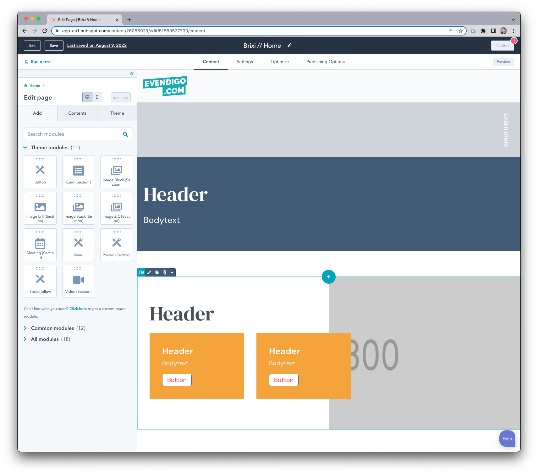 Brixi // Free HubSpot Theme // Thomas Niederberger, HubSpot Consultant